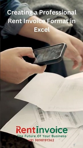 Creating a Professional Rent Invoice Format in Excel #eventmanagementsoftware #billingapp