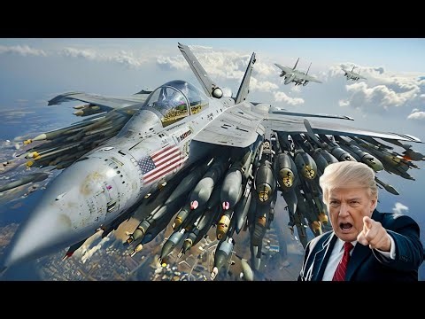 15 minutes ago! Deadliest US stealth fighter jet destroys 350 Korean armored tanks