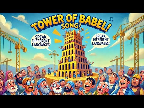🎶 The Tower of Babel Song for Kids | Fun & Catchy Bible Song 🎶