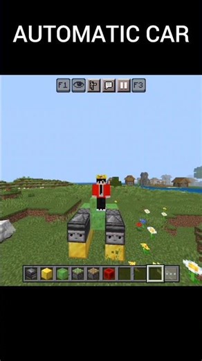 “Minecraft AUTOMATIC CAR Build Hack! 🚗💨 (Super Easy)”
