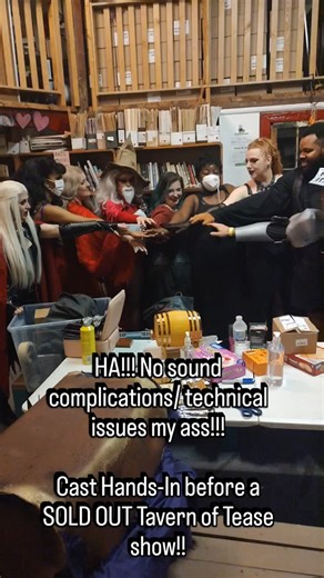 I may have jinxed myself on the sound complications issue, but other than that... A Packed House!! A Sold Out Show!! I'm exhausted but so happy!!! Thank you to my cast, crew, the volunteers at the @civicmediacenter_ , all our sponsors and YOU, the audience for making this an amazing show!! Follow all our performers on The Gram and The Book of Faces, and stay tuned for our next show!! #burlesque #dragshow #medieval #gainesville #nerds | Ashes Rising Burlesque