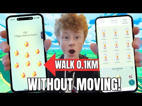 How to Hatch Eggs WITHOUT MOVING! | Pokemon GO