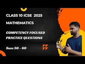 icse 2025, competency focused practice questions, class 10, 2025