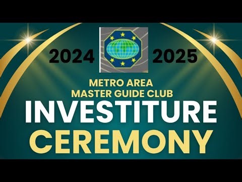 Metro Area Master Guide Club Investiture Ceremony