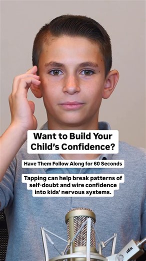 The Tapping Solution on Instagram: "Tapping is an incredibly powerful tool for boosting your child’s confidence by regulating their nervous system! Just 60 seconds before school, sports, or any nerve-wracking event helps break patterns of self-doubt and wire confidence directly into their nervous system. When your child’s nervous system feels safe, natural confidence emerges. Tapping sends those calming signals directly, making a big difference in how they approach challenges! Want to dive even 