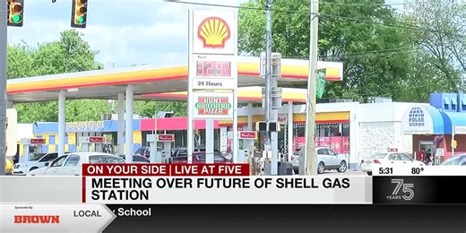 Meeting over future of Shell gas station
