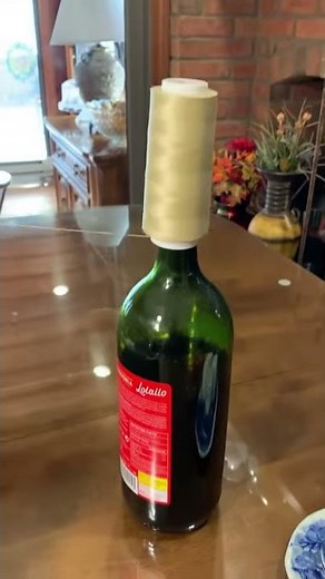 DIY Homemade Sewing Thread Spool Holder for any Sewing Machine. Large Spool Holder Simple and Easy.