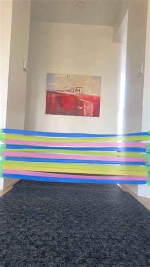 Crepe paper challenge with Doris 😄 IB our friends The Half Husky Bros | Sterling Newton