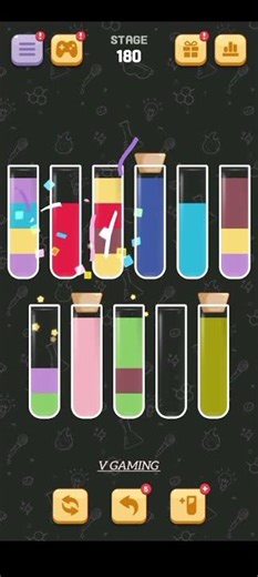 water sort Quest level 180