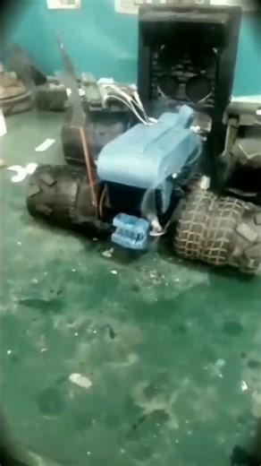 # How to make mini rc tractor# smoke systemsmoke#