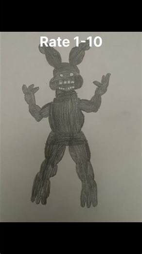 Drawing Shadow Bonnie from FNAF 2
