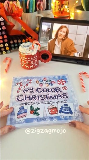 Take your coloring to the next level with this Guided Coloring Tutorial Book!