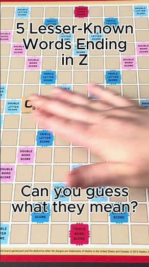 [Scrabble Secrets] 5 Lesser Known Z Words To Boost Your Game