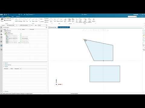 NX Sketch: Working with Sketch Relations