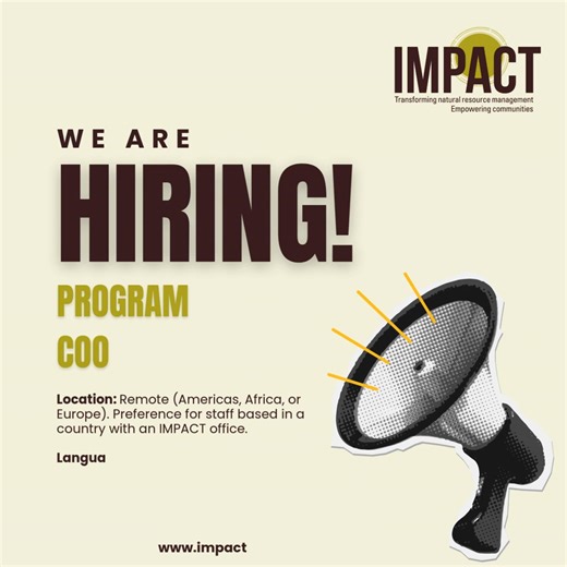 📢We’re #Hiring a Program Coordinator! This is a management role responsible for a portfolio of projects, across IMPACT’s countries of operation. The Program Coordinator supports country teams to deliver programmes effectively and achieve intended outcomes. The role ensures projects align with organisational priorities and donor requirements. It also strengthens coordination between national management and in-country teams, with responsibility for project compliance and quality control. Fluency 