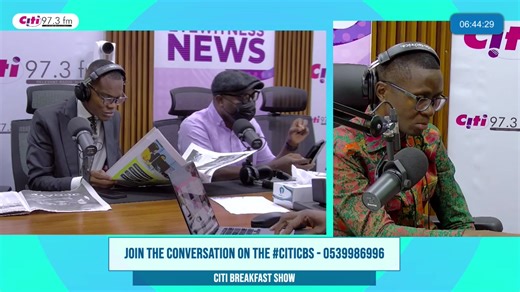 You are watching a live stream of the Citi Breakfast Show | #CitiCBS | Citi 97.3 FM
