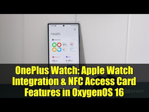 OnePlus Watch: Apple Watch Integration & NFC Access Card Features in OxygenOS 16