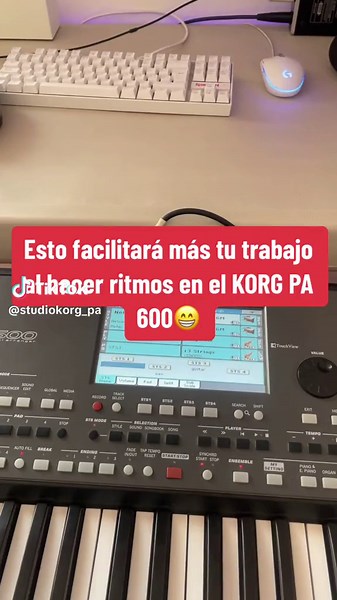 Guía para Programar Ritmos en Korg PA600