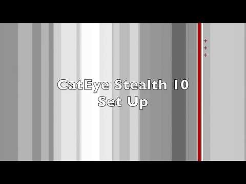 Stealth 10 Set Up | CatEye Bicycle Electronics