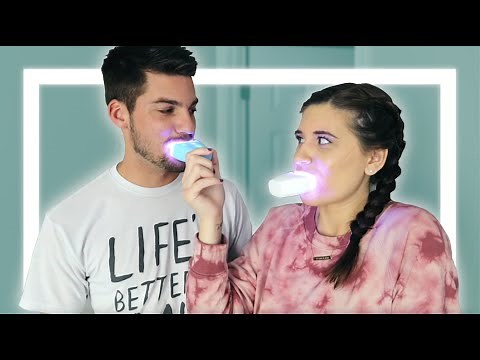 U-Shaped Toothbrush AutoBrush 4 Adults How-To + Review with Emily & Matthew Meagher