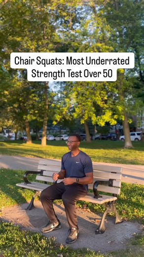 Most people over 50 don’t realize one of the best strength tests isn’t a fancy gym move — it’s how easily you can get up from a chair. Think about it: you do it dozens of times a day — from the couch, the dinner table, even the toilet. If it starts feeling harder, it’s not just “getting older.” It’s your body signaling that you’re losing leg strength, balance, and mobility — all key for independence. Comment SQUAT and I’ll send you my “Everyday Strength Builder” guide — the same moves I use with