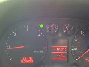 Audi A3 Indicator fault. FIX!!!!