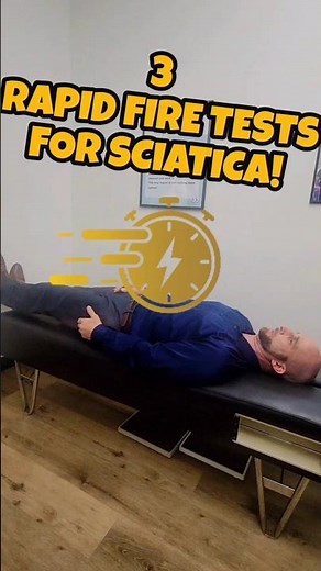 3 Tests to Know If It's REALLY Sciatica 🔥 (Try This Now)