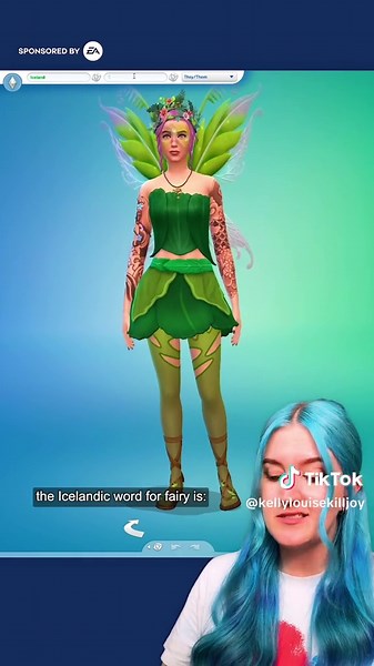 Exploring Nordic Countries as Fairies in The Sims 4