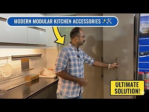 Modern Modular Kitchen Accessories ✨🛠️"