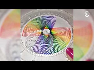 Spirograph Rainbow