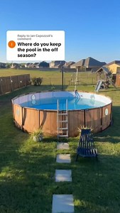 2.7K reactions · 24 comments | When the pool comes down the fire pit goes up!  It’s always bitter sweet taking the pool down but we are super excited about the fun new DIYs we are adding to the fire pit this year! Let us know what questions you have on the process! #diy #outdoor #asmr #outdoors #howto | Emyludesigns | Facebook
