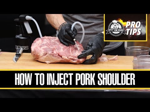 How to Inject a Pork Shoulder | Pit Boss Grills
