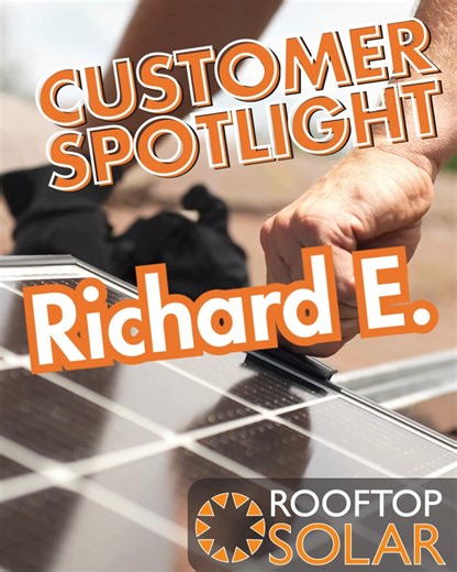 Rooftop Solar | Richard E. went solar in Phoenix, AZ, turning the Valley’s endless sunshine into powerful, reliable energy. His system features 46... | Instagram