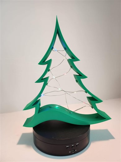 Desktop Christmas Tree With Lights. - Etsy UK