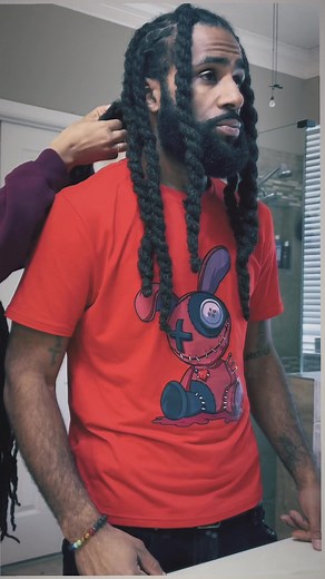 His thoughts looking in the mirror 💭 ——————————————————Yall like his temporary semi wicks? ——————————————————— #locs #explore #menwithlocs #loclove #reelsfacebook | Chauntae Martica Kingsley