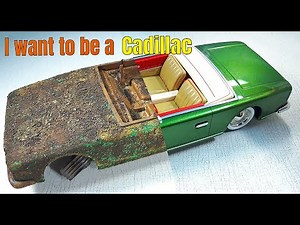 Restoration of a car from the 70s of a bygone era.