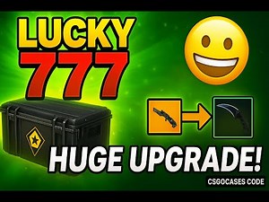 Opening the Lucky 777 Case on CSGOCases (HUGE Upgrade!) CSGOCASES PROMO CODE 2025
