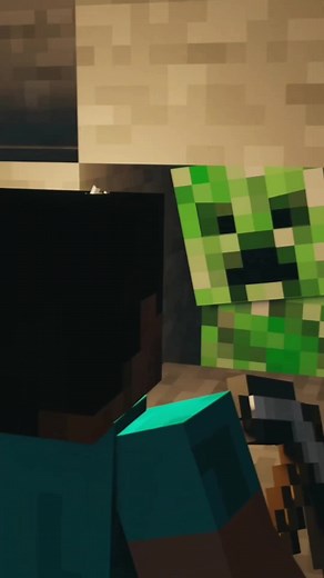In search of DIAMOND`S! Minecraft Animation. #minecraft #minecraftpe #minecrafthacks