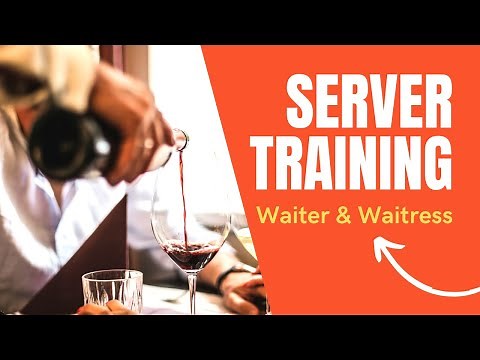 Server Training I New Waitress/Waiter Training Program!
