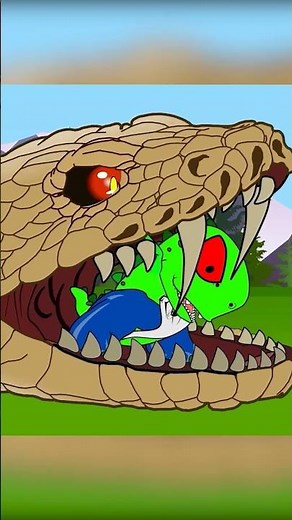 Rescue Baby SPIDER DINOSAUR, GODZILLA & KONG vs GIANT PYTHON ZOMBIE: Lost Dinosaurs Jurassic World.