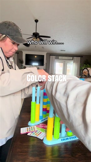 Family Game Night Challenge: Who Will Win Color Stack?