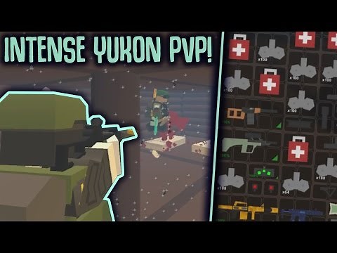 Unturned HUGE YUKON BASE ATTACK! - INTENSE PVP with Rigpop