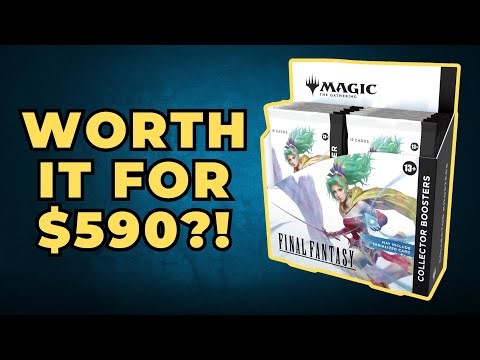 Opening 2 STACKED Final Fantasy Collector Booster Boxes!!! 🔥