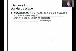 STT 200 Interpreting standard deviation