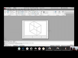 AUTOCAD TUTORIAL: INSERT TITLE BLOCK AND SCALE TO FIT LAYOUT