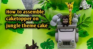 3.5K views · 167 reactions | How to assemble caketopper on jungle theme cake #cake #cakedecorating #cakedesign #fondant #fondantcake #fondantfigurine #craft #junglethemecake #art music Title: Dune Artist: Vibeyard Link: https://business.facebook.com/sound/collection/?sound_collection_tab=sound_tracks&asset_id=1608074139737990&reference=artist_attr | Antony Bidesh | Facebook