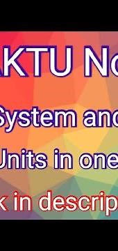 Digital System and Design Notes pdf | All Units | Aktu study point | Semester 3 | DSD Notes |