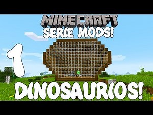 NUEVO SERIE! LA COCOHOUSE! Minecraft 1.12.2 MOD DINOSAURIOS! #1