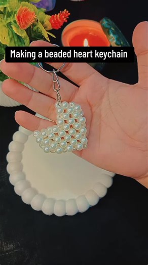 Beaded Heart Keychain Tutorial Part 1 | Create Yours!