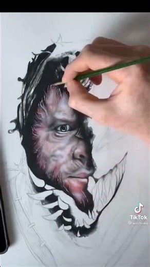 I Drew Deadpool vs Venom… It Got WAY Too Dark